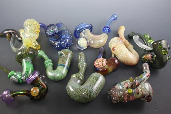 Unique Heady Glass Dry Pipes | Artisan Handcrafted Smoking Pipes – HG