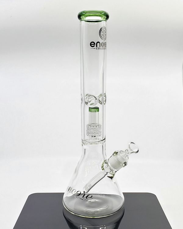 Encore Glass 15” 50x7MM Matrix Beaker - Durable with Matrix Perc – HG