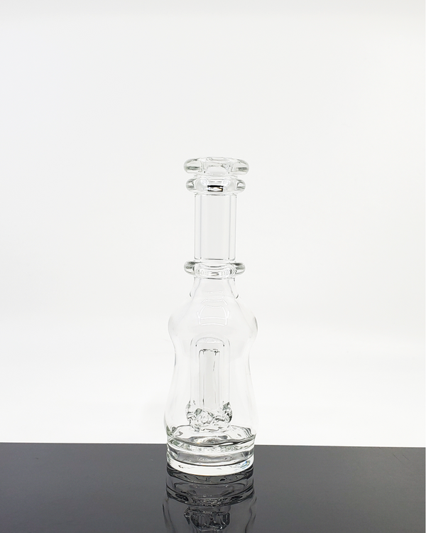 Logi Glass Art Clear Puffco Attachments - Sleek and Minimalist Design" – HG