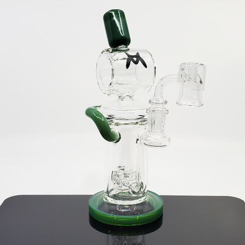 MAV Glass Barrel Head Recycler - Advanced Filtration for Smooth Hits – HG