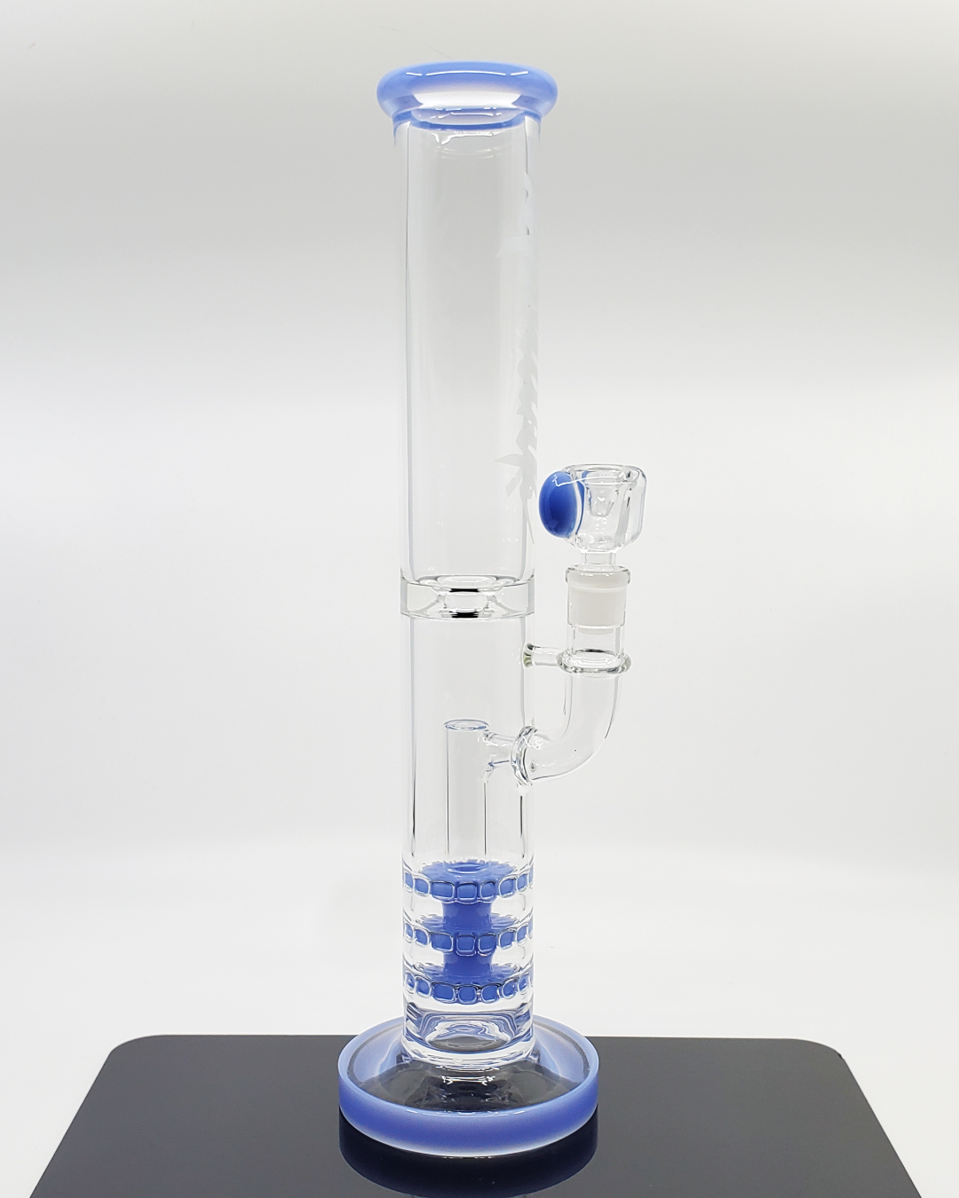 Monark Glass 15” Triple Ratchet Perc Tube - Advanced Filtration Design – HG