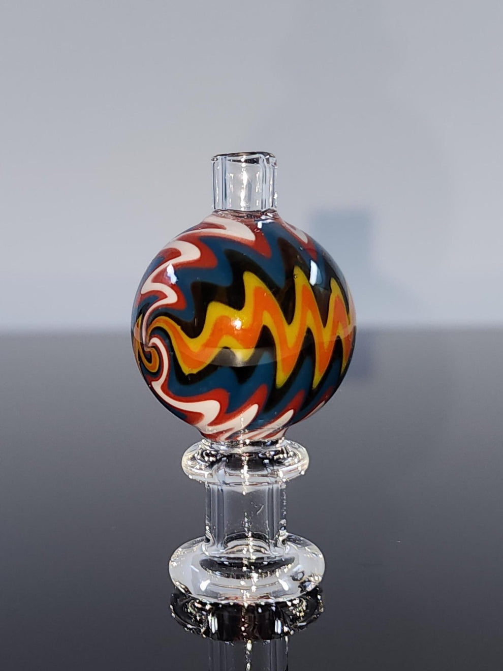 BSG - Clear Wig-Wag Reversal Bubble Cap – HG