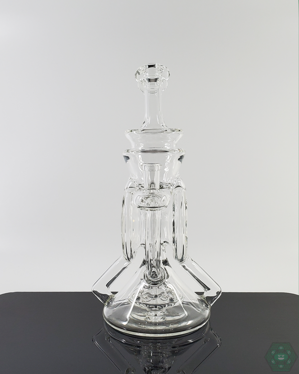 Cerio Glass Clear Recycler V3 #5 – Precision Engineered with Dual Upta – HG