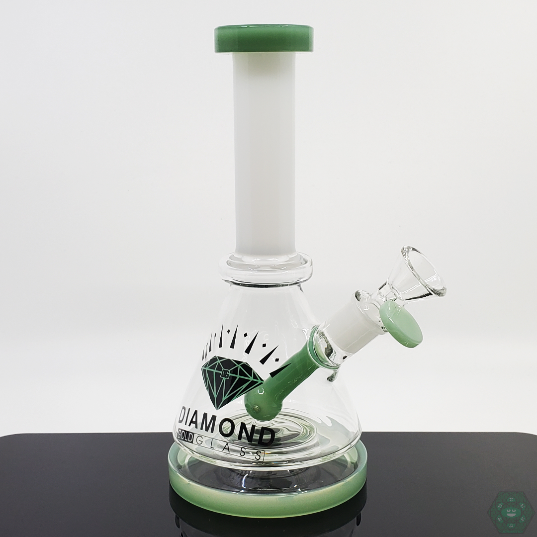 Diamond Glass Earl Beaker | Classic Beaker Design | Durable Glass Rig – HG