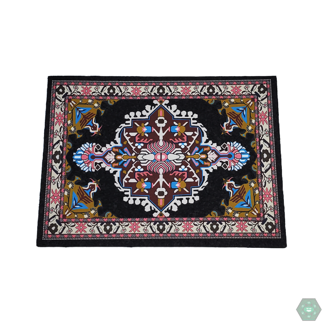 Mood Mats 11” Cereal Milk Rug – Non-Slip Art Mat | Headdy Glass – HG