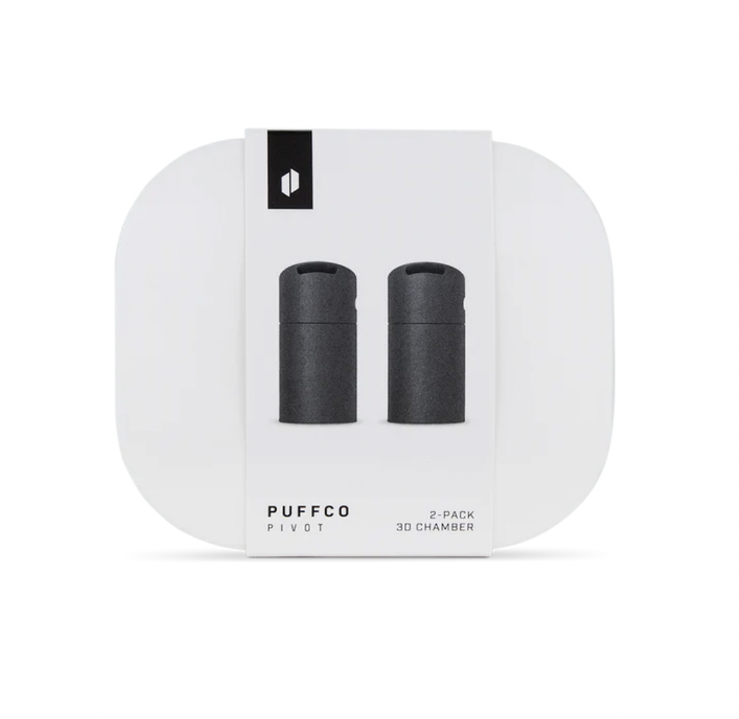 Puffco Pivot 3D Chamber 2-Pack – Enhanced Replacement Chambers for Qui – HG