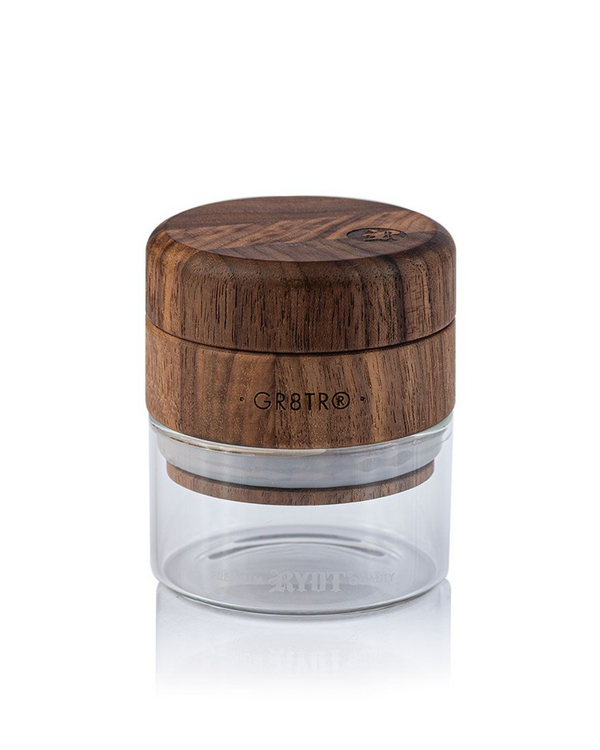 RYOT GR8TR Solid Wood Grinder | Premium 4-Piece Herb Grinder | Durable – HG