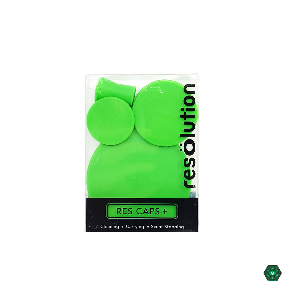 Resolution Colo Cleaning Caps – Silicone Caps for Mess-Free Bong & Rig – HG
