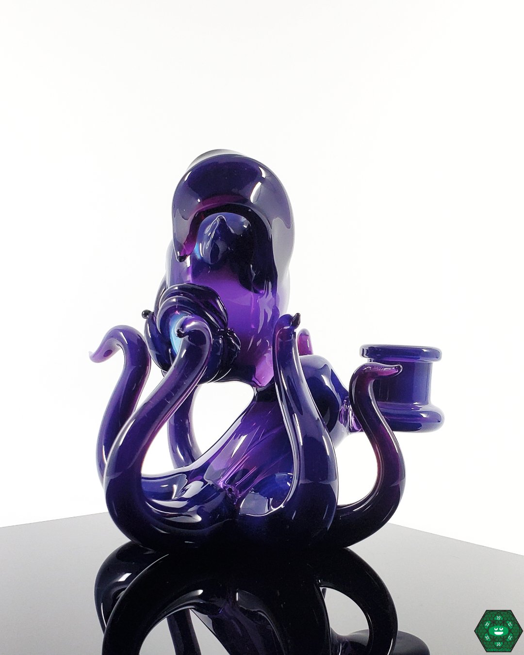 Casto Glass Octo Bunny – Unique 10mm Heady Glass Rig with Animal Desig – HG