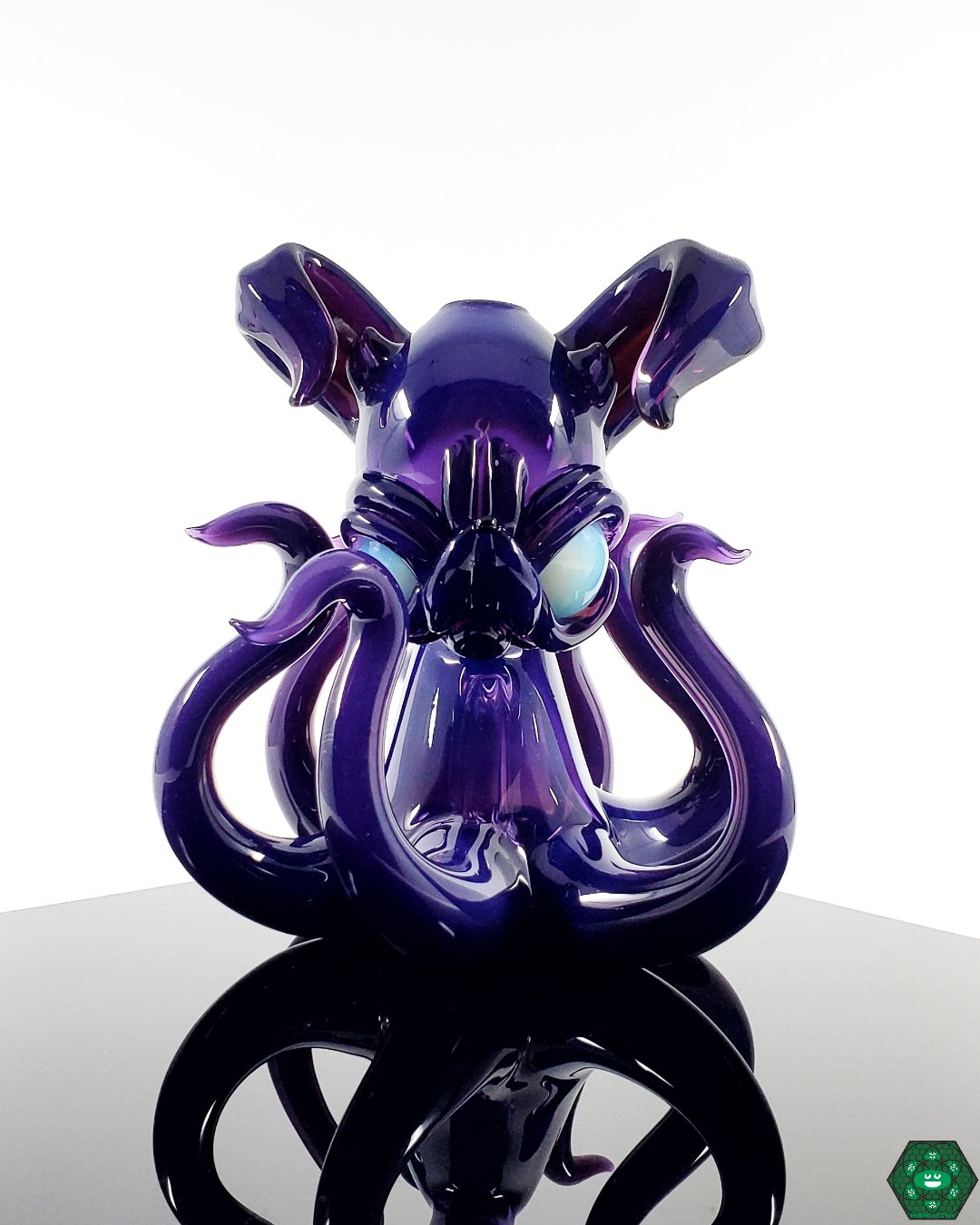 Casto Glass Octo Bunny – Unique 10mm Heady Glass Rig with Animal Desig – HG