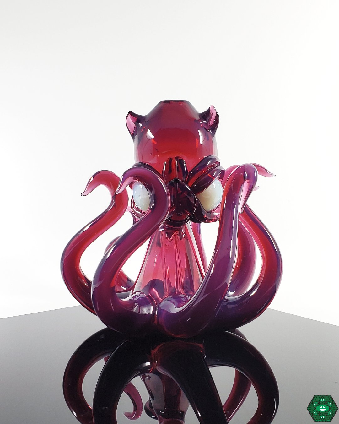 Casto Glass Octoblickey #2 – 14mm Heady Glass Rig with 3-Hole Perc and – HG