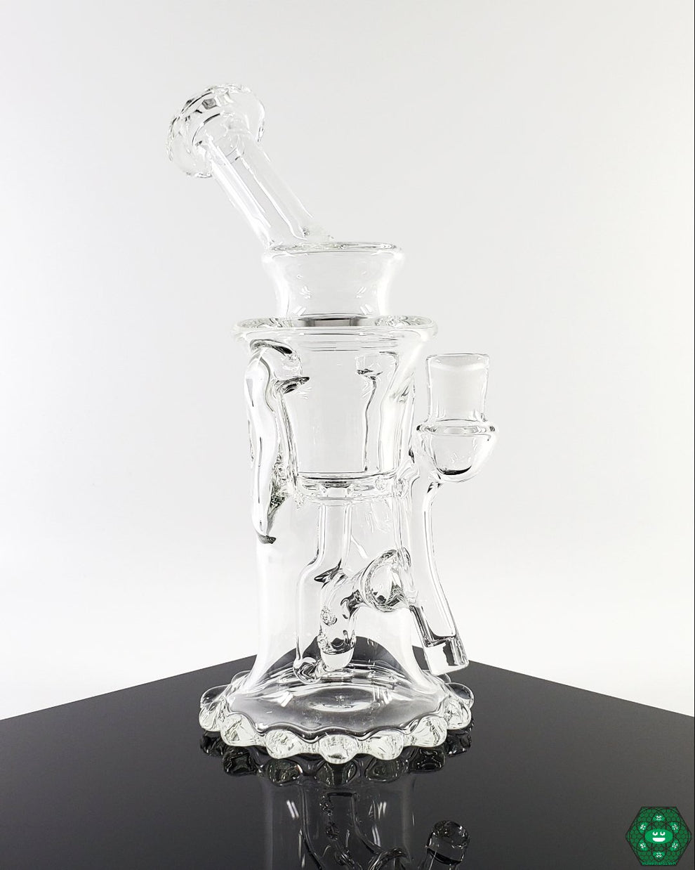 Djinn Glass Clear Gillcycler #4 – Minimalist Recycler with Enhanced Ai – HG