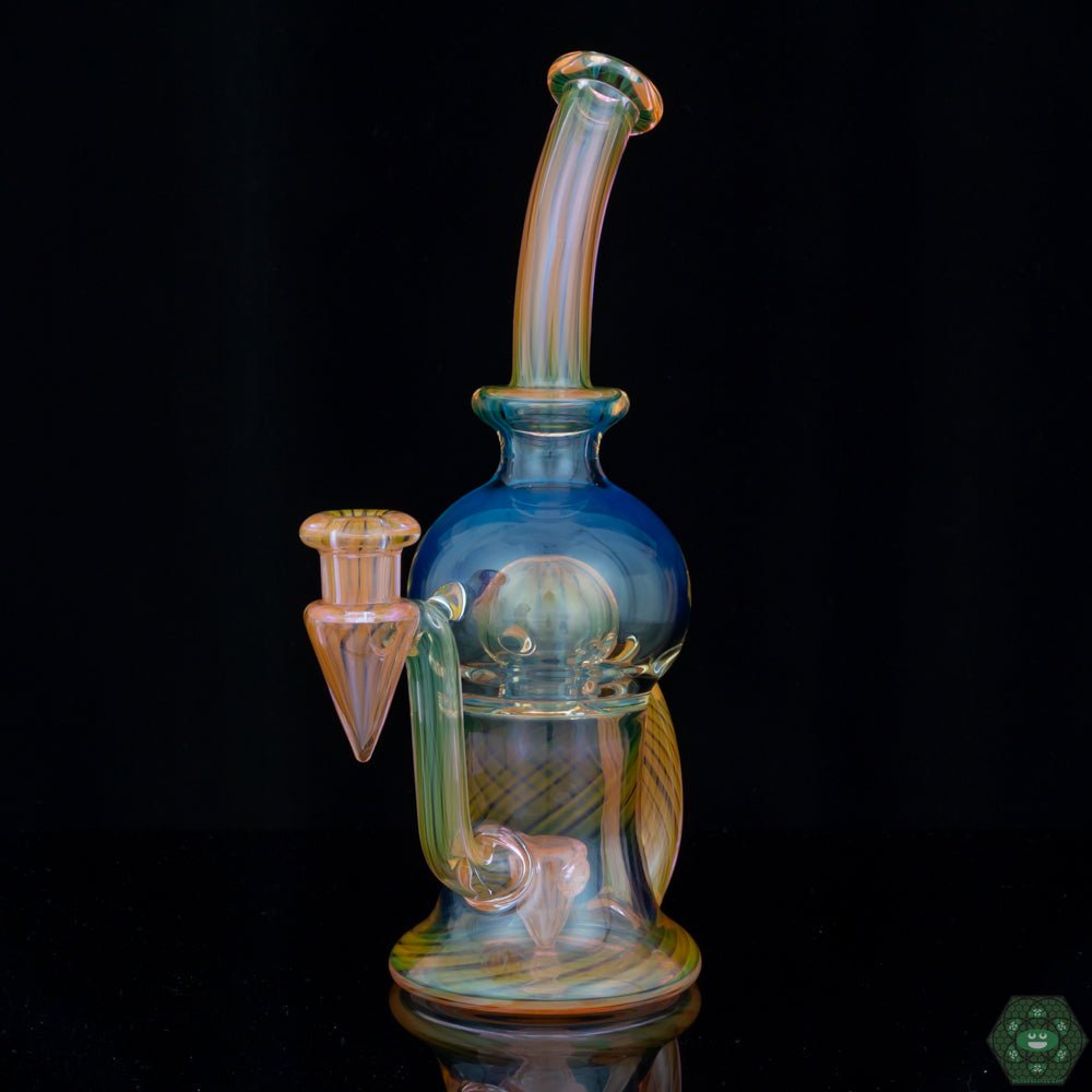 Tube Sock Glass Hustle Fumed Brain Bub #1 - Fumed Glass with Unique Br – HG