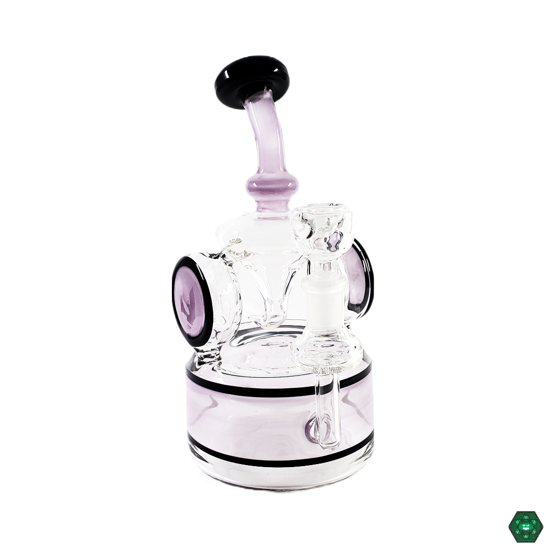 Glass Tribe 9'' Disk Recycler – High-Performance Filtration & Durable – HG