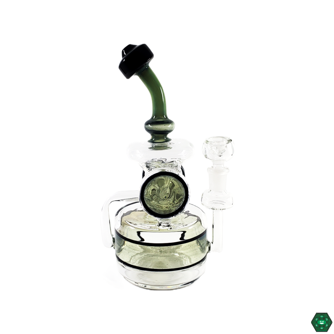 Glass Tribe 9'' Disk Recycler – High-Performance Filtration & Durable – HG