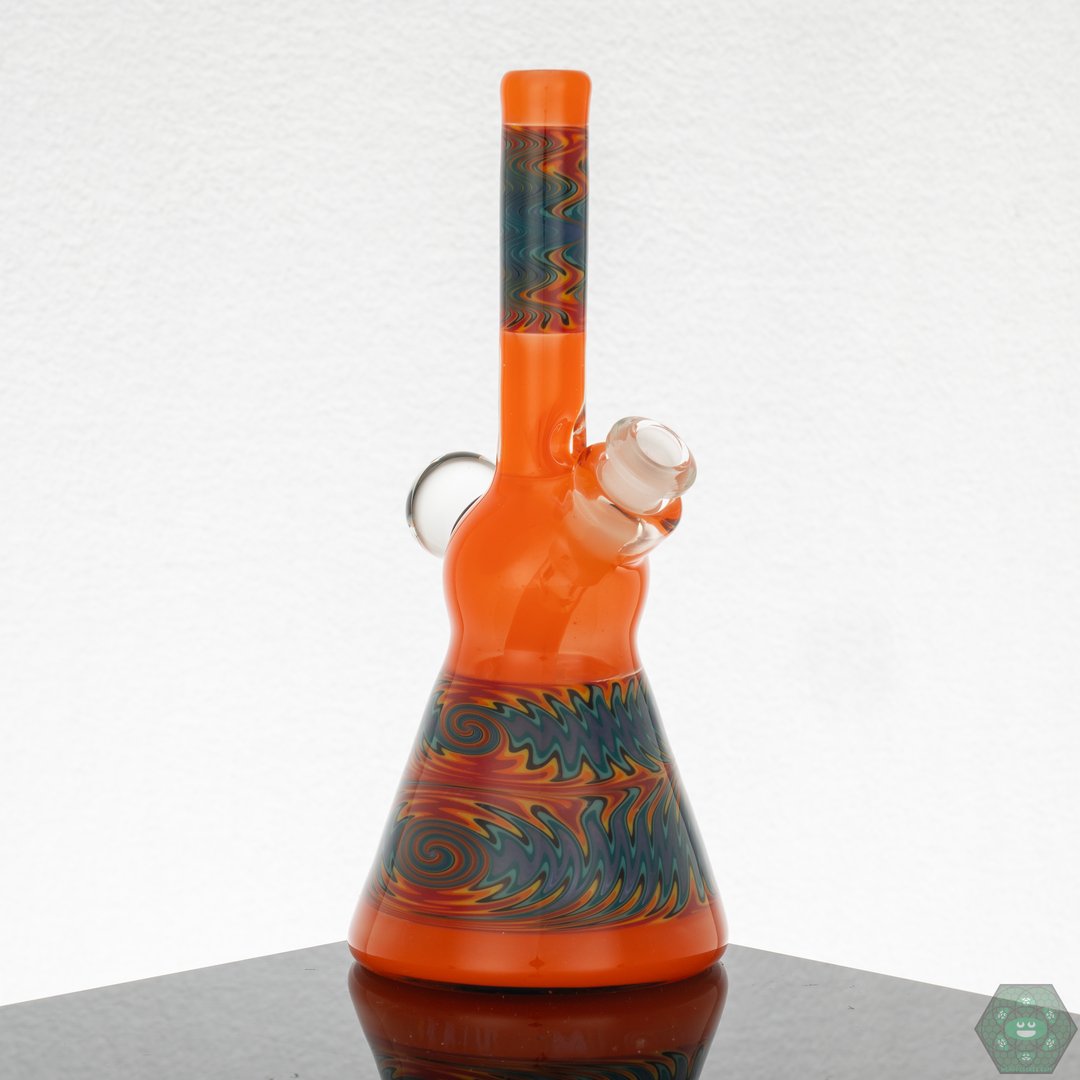 Ra Glass Mini Tube - Tropicana Colorway with 10mm Female Joint – HG