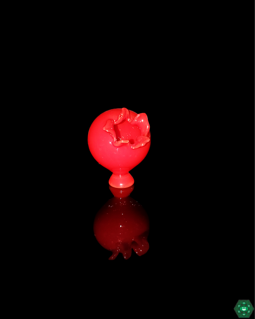 Rosburg Glass Balloon Bubble Cap – Unique Airflow Design in Vibrant Co – HG